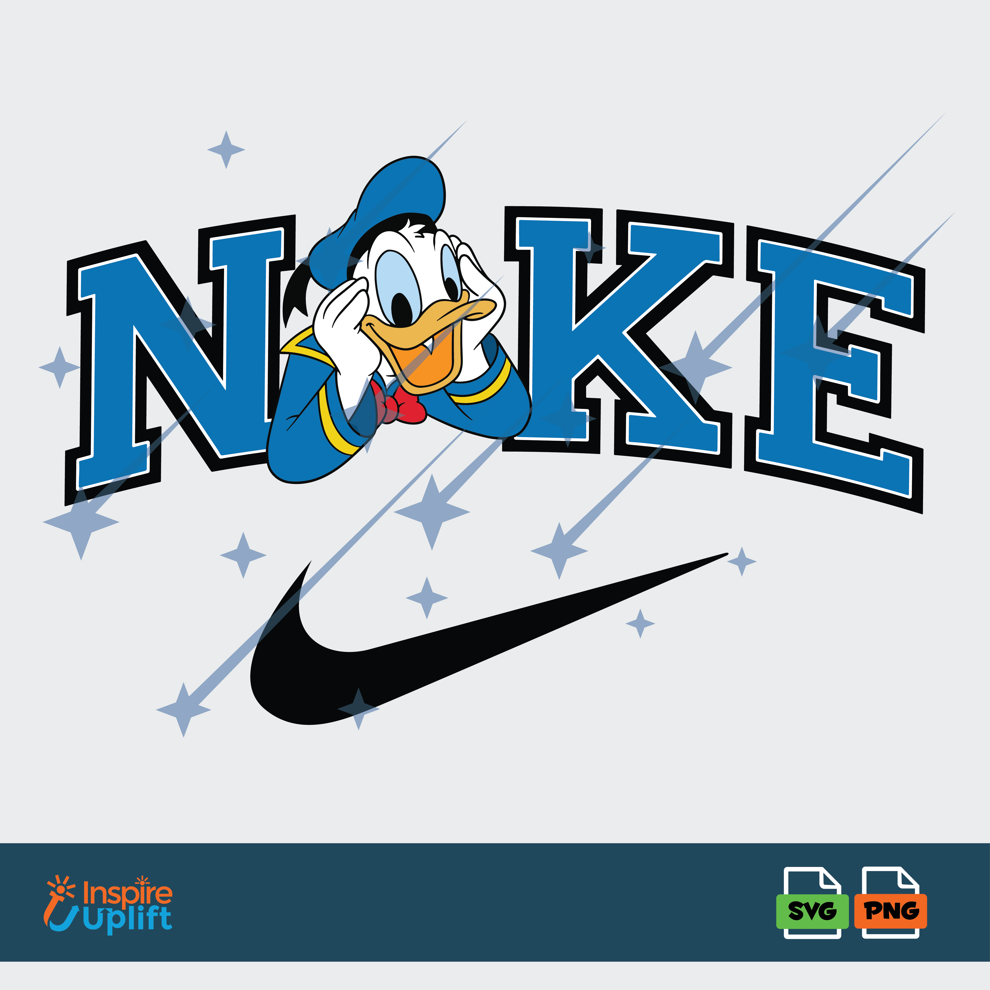 Donald Duck - Nike SVG, Nike PNG, Nike Logo, Donald Duck Svg | Inspire ...