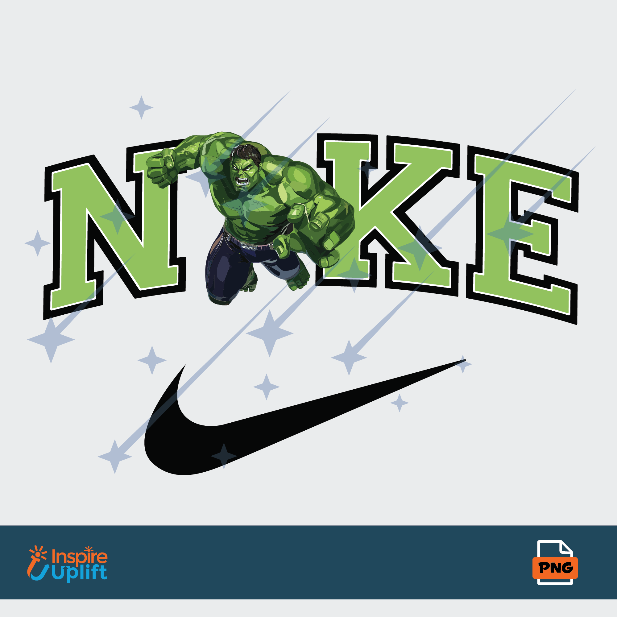 HULK - Nike PNG, Nike Logo, Hulk PNG | Inspire Uplift
