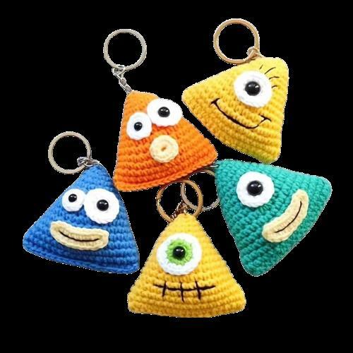 Monster Keychain,Free Crochet Patterns,Crochet Easy Patterns | Inspire ...