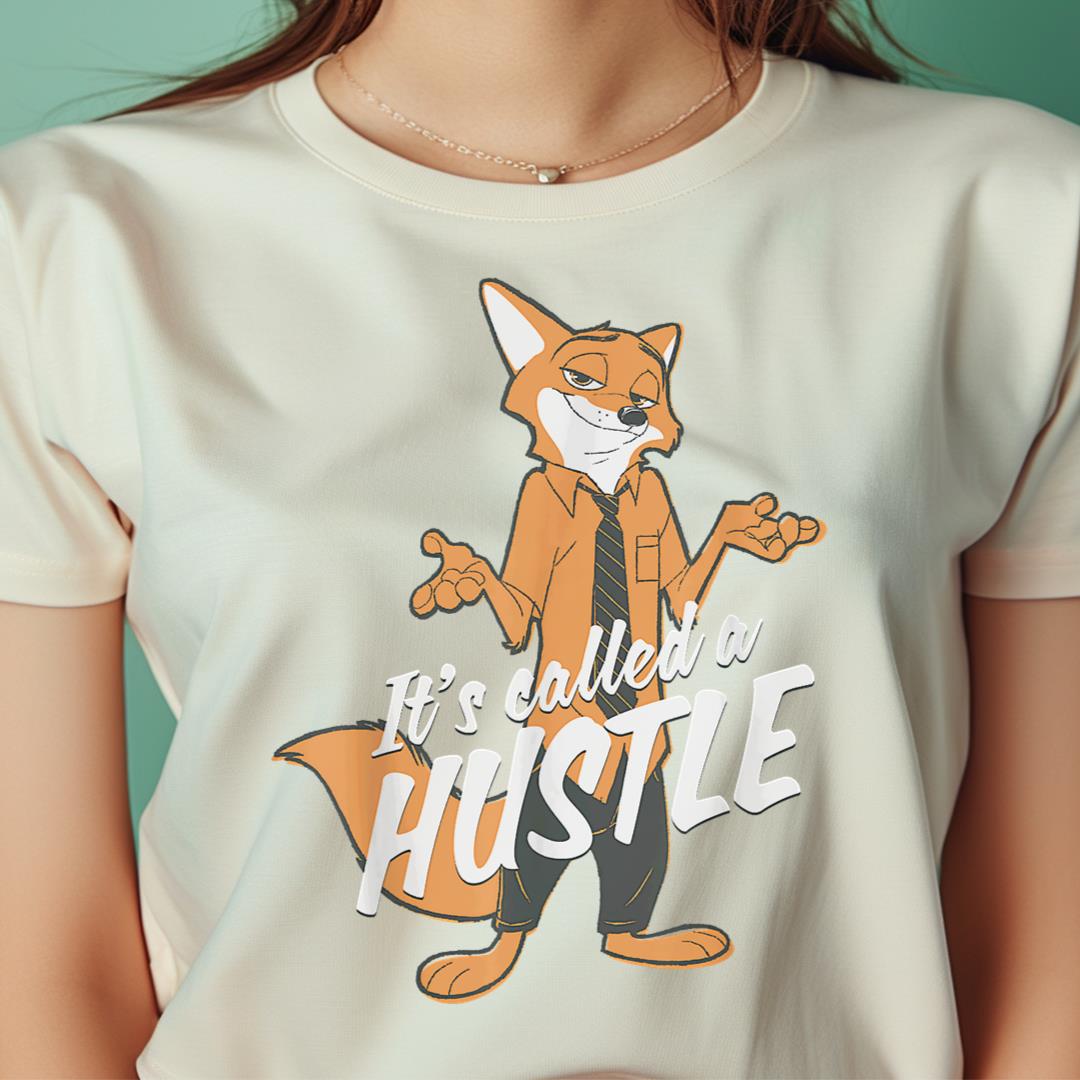 Disney Zootopia Nick Wilde It'S Called Hustle PNG, Zootopia - Inspire ...
