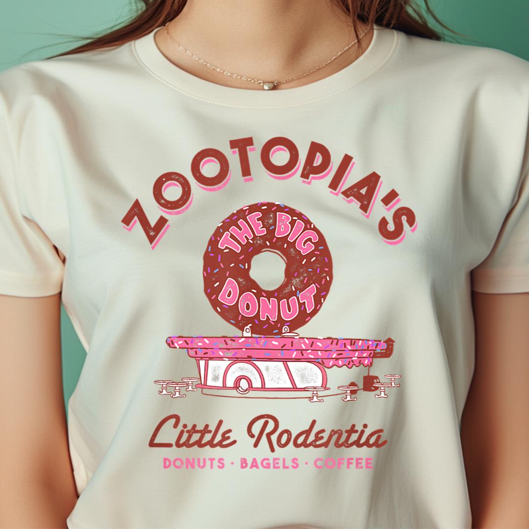 Disney Zootopia The Big Donut Coffee Shop PNG, Zootopia PNG, - Inspire ...