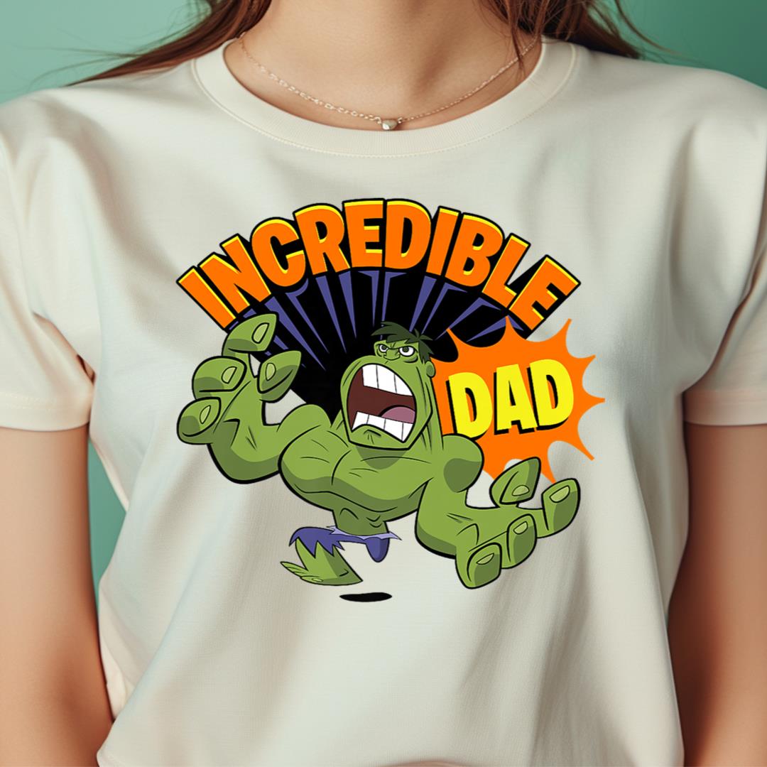 Hulk Incredible Dad Action Pose Word Pop PNG, Hulk PNG, She | Inspire ...
