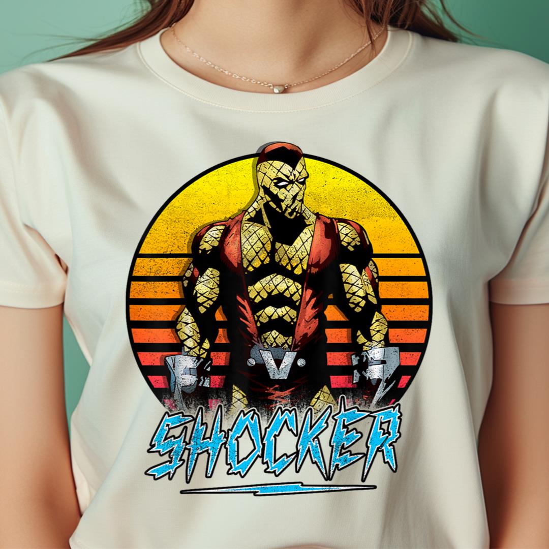 Shocker Retro 90'S Spider-Man Sunset PNG, Hulk PNG, She Hulk - Inspire ...