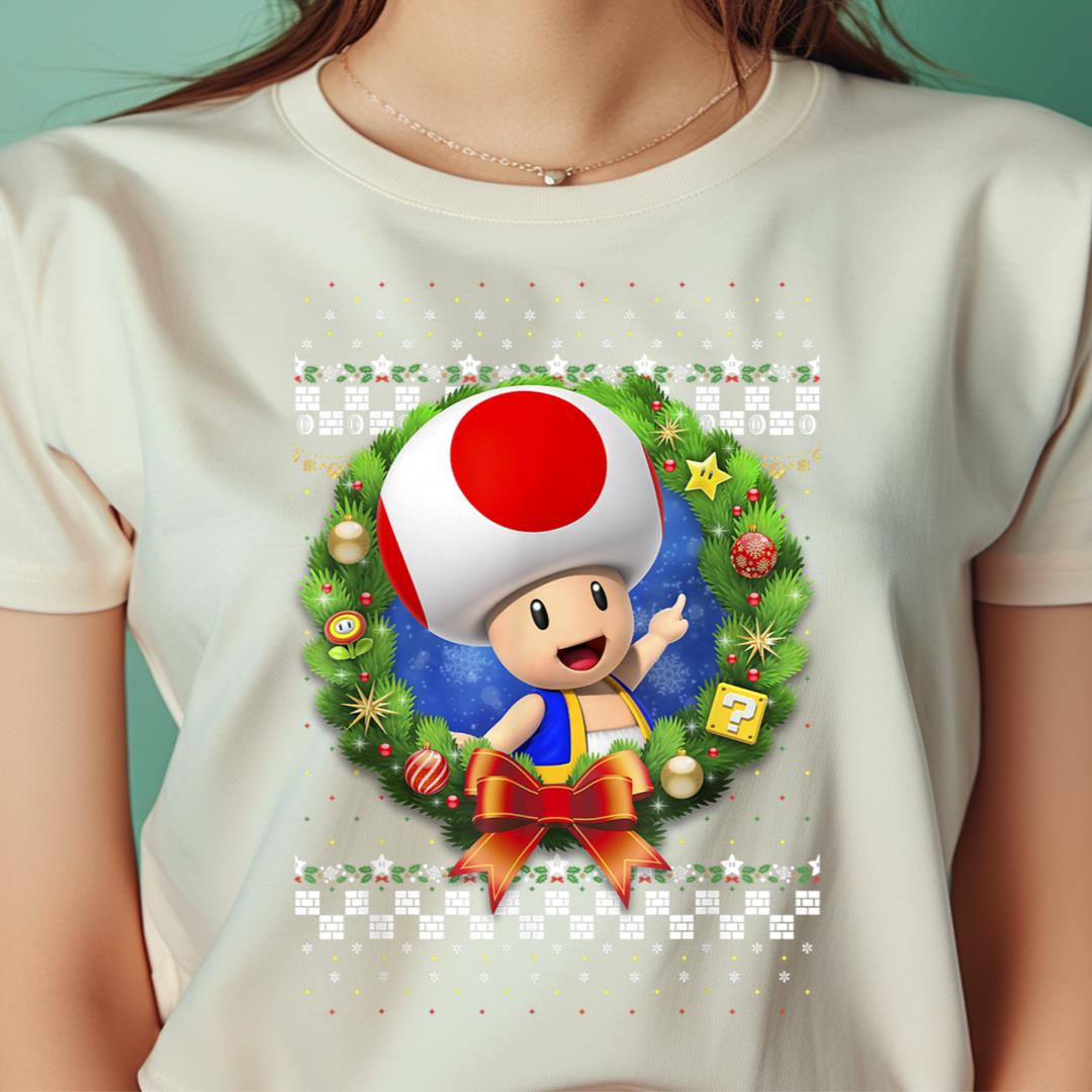 Super Mario 3D Toad Wreath PNG, Super Mario PNG, Mario Party | Inspire ...