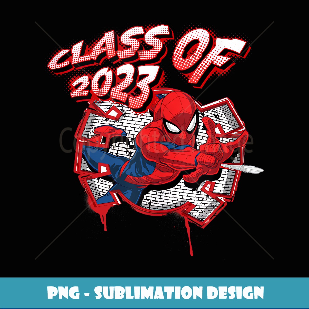Marvel SpiderMan Class of Graduation Spidey Symbol - Stylish | Inspire ...