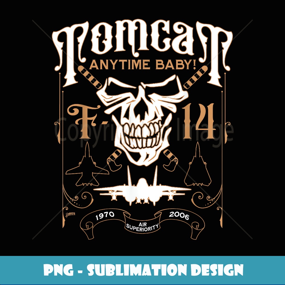 Classic F14 Tomcat Military Fighter Jet Skull - PNG Transpar | Inspire ...