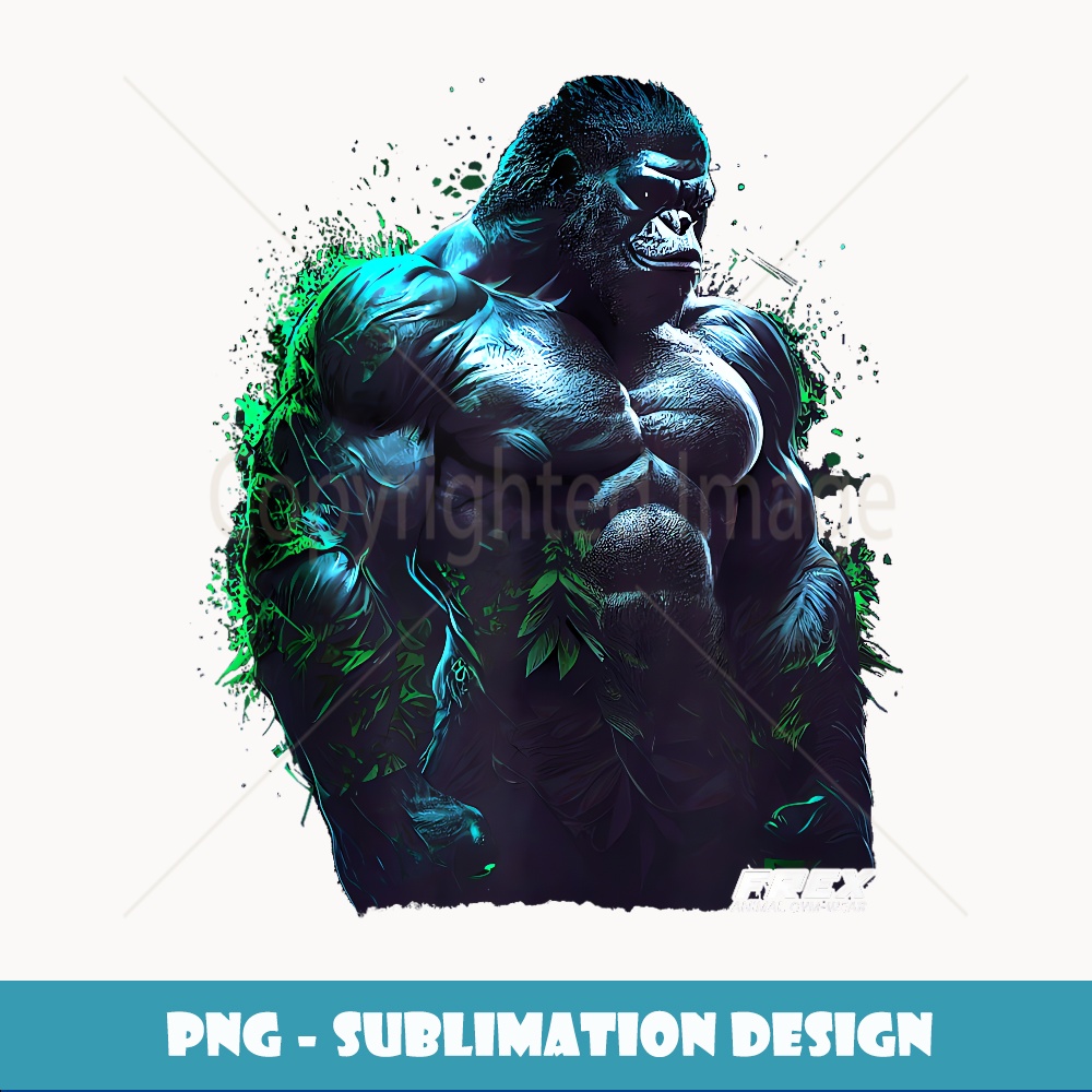 Gorilla Monkey Gym Wear Bodybuilding Workout Motivation - Mo | Inspire ...