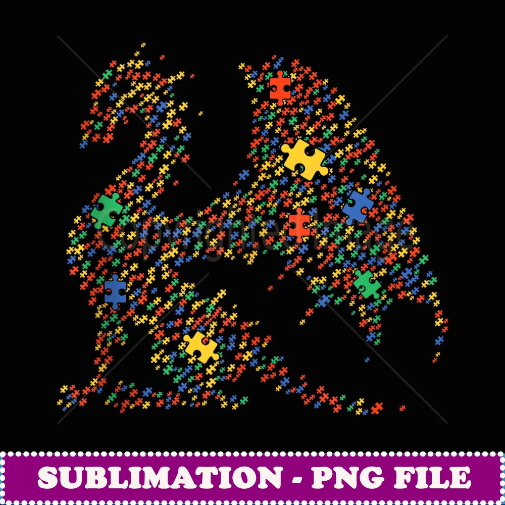 Autism Awareness Dragon For ASD Son Or Daughter - Stylish Su | Inspire ...
