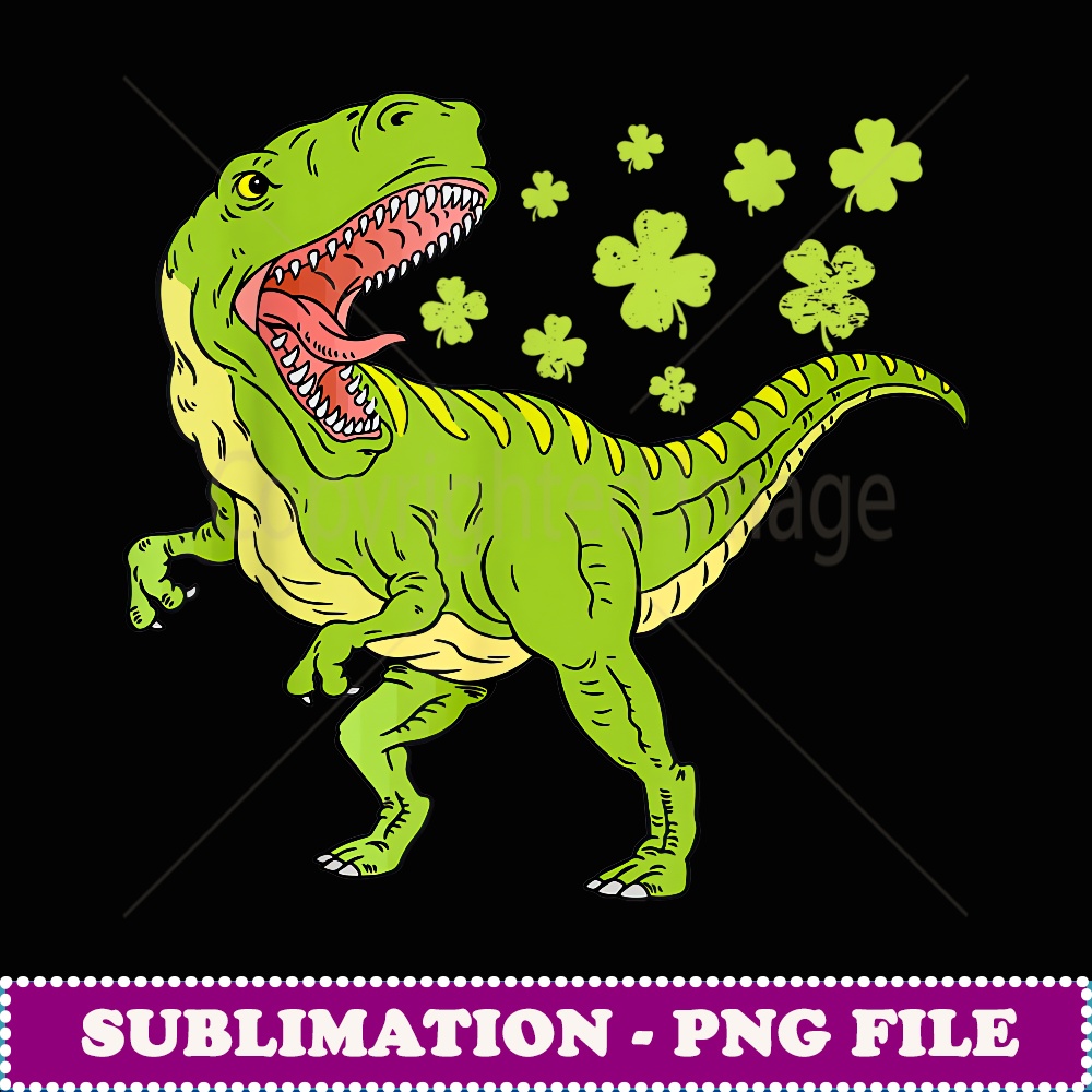 S Paricks Day Dinosaur Rex Irish Gif Toddler Boy Men - Signa | Inspire ...