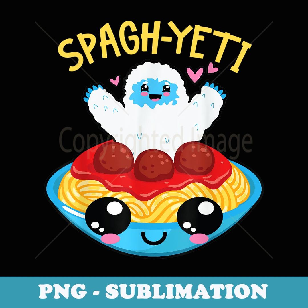 Spagh-Yeti I Spaghetti Sweet Kawaii Yeti Bigfoot Manga - Ele | Inspire ...