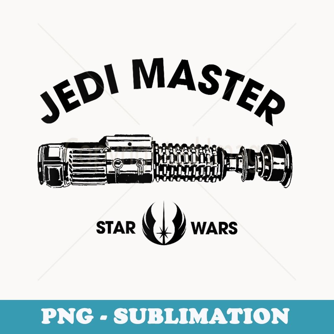Star Wars Jedi Master Lightsaber Logo - PNG Sublimation Digi | Inspire ...