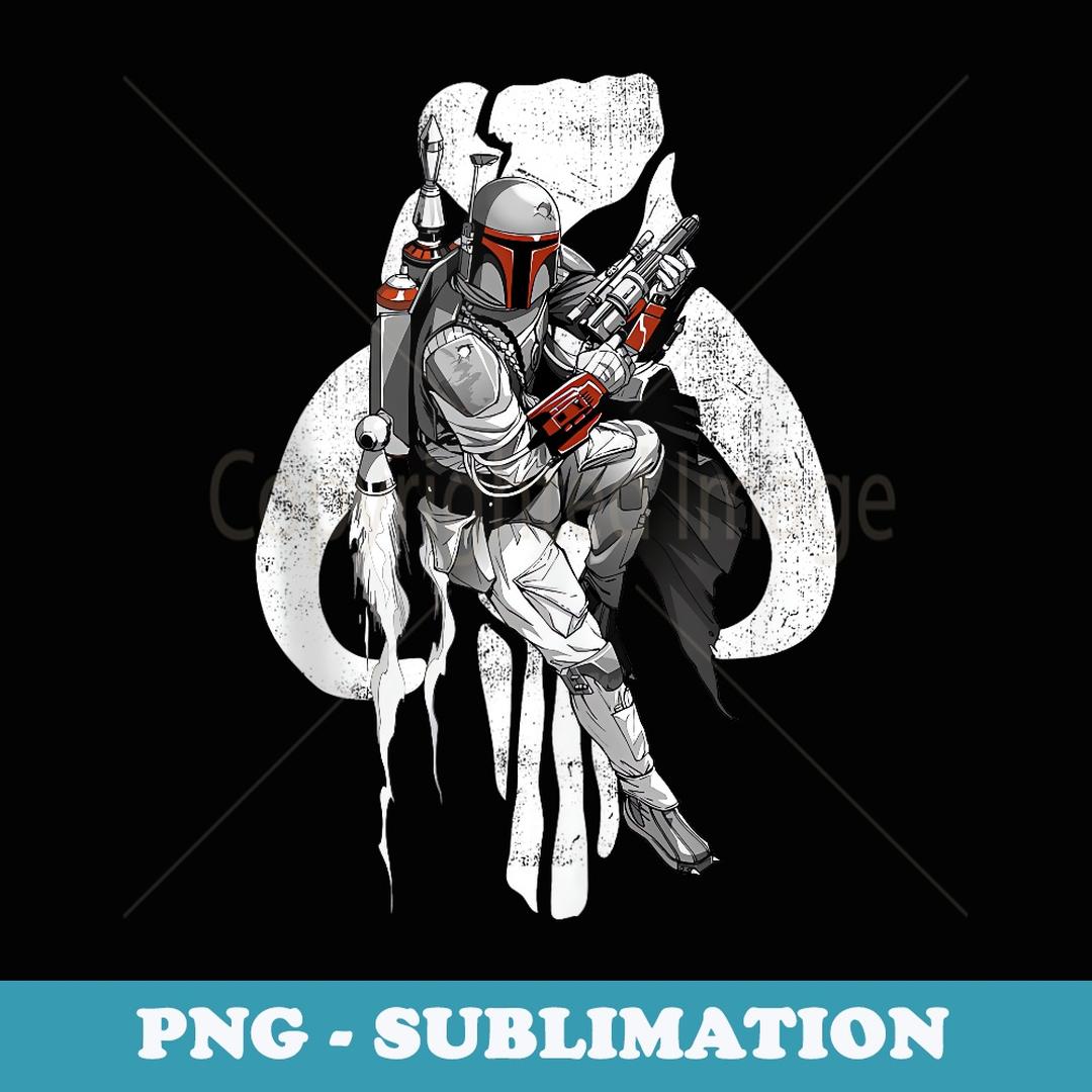 Star Wars Boba Fett Mythosaur Portrait Overlay - PNG Transpa | Inspire ...