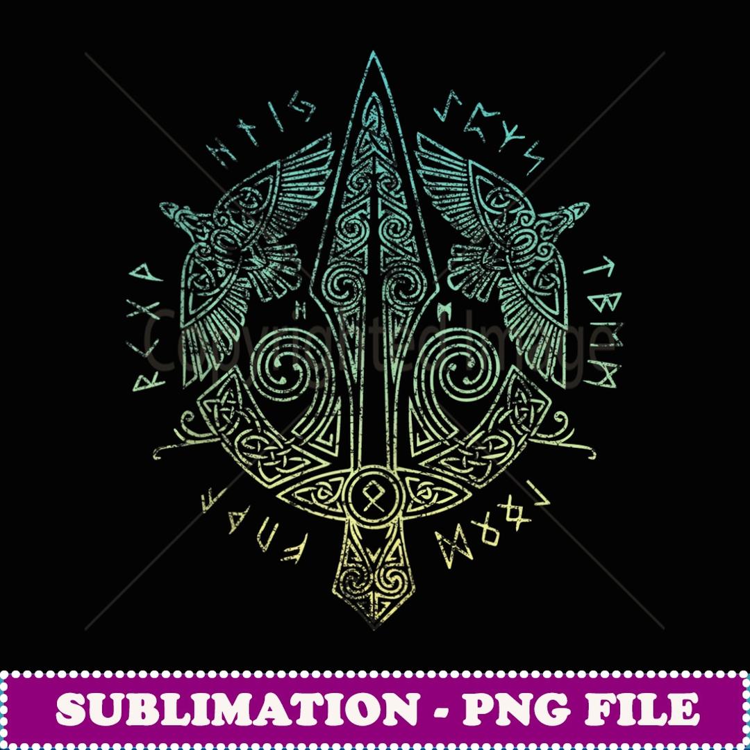 Gungnir Odin's Spear Viking Norse Rune Worn Color - Signatur | Inspire ...