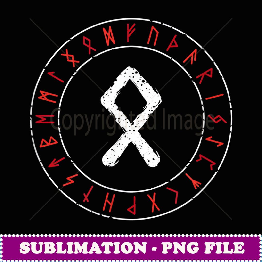 Viking Rune Othala Runic Circle Norse Mythology Celtic - Sub | Inspire ...