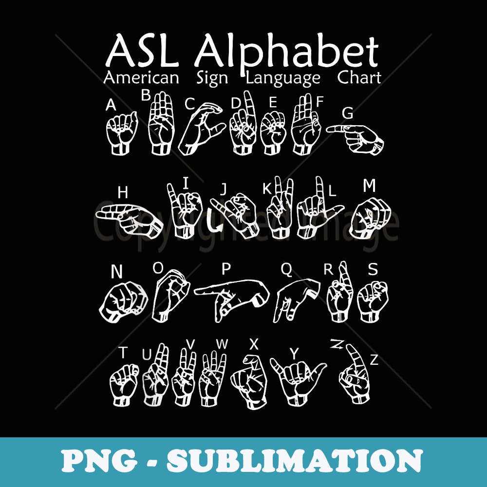 American Sign Language Communication Chart ASL Alphabet - Pr | Inspire ...