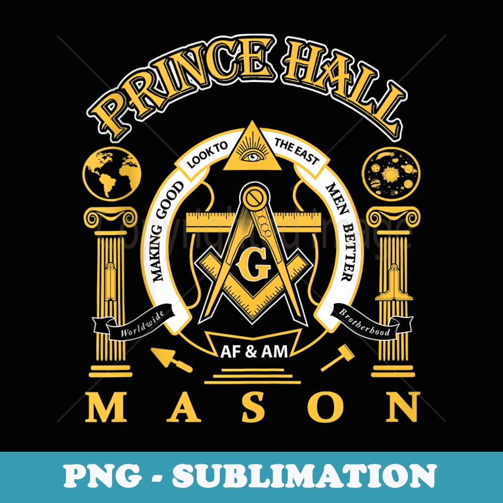 Greats Mason Masonic Prince Hall Masons AF&AM Fathers Day - | Inspire ...