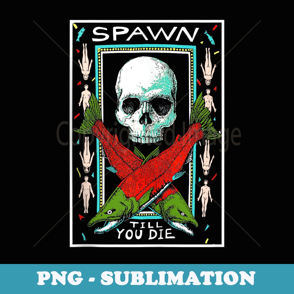 Funny Ray Troll Spawn Till You Die Nerd Geek Graphic - Moder | Inspire ...