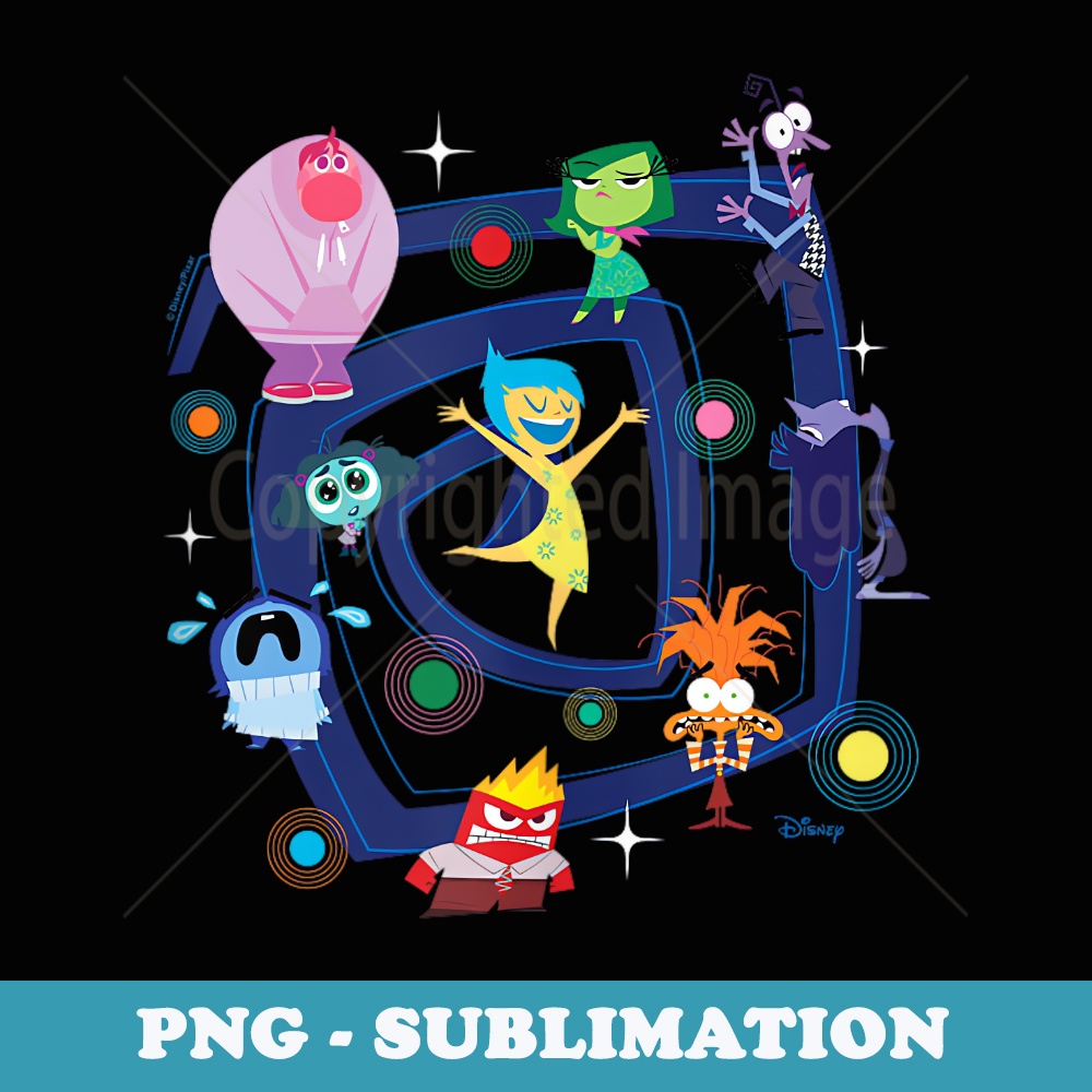 Inside Out 2 - Emotion Characters Group | Inspire Uplift