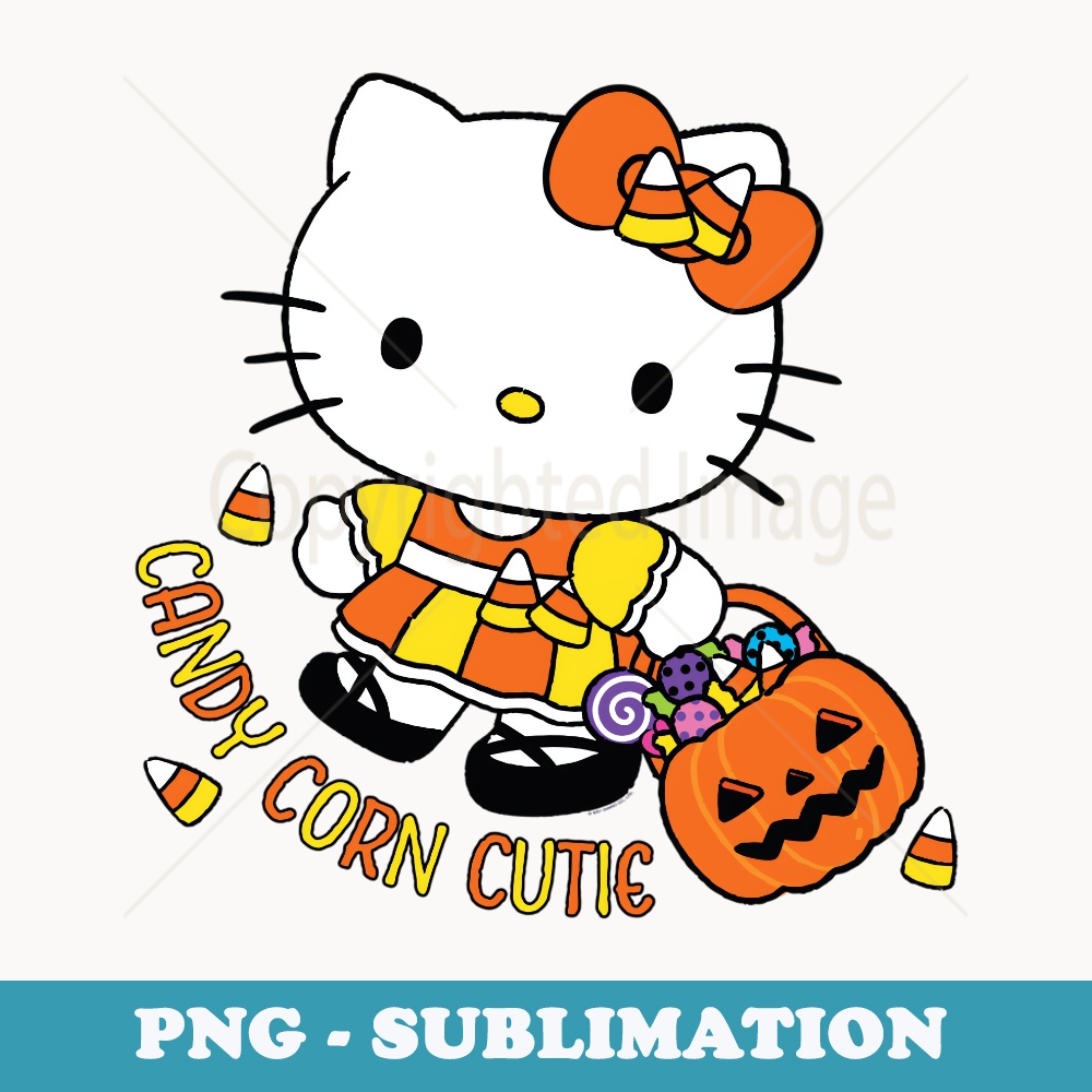 Hello Kitty Candy Corn Cutie Halloween - Decorative Sublimat | Inspire ...