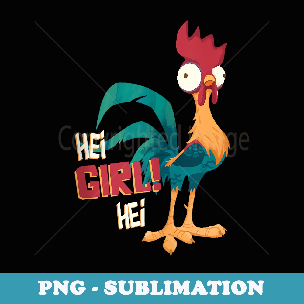 Disney Moana Hei Hei Chicken Hei Girl Hei - Instant PNG Subl | Inspire ...