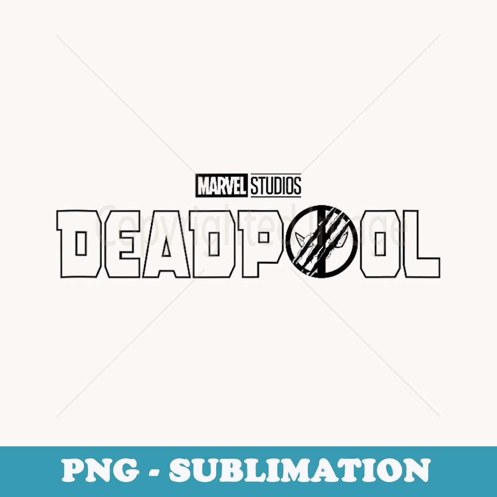 Marvel Deadpool & Wolverine Claw Slash Movie Bold Logo - Sub | Inspire ...