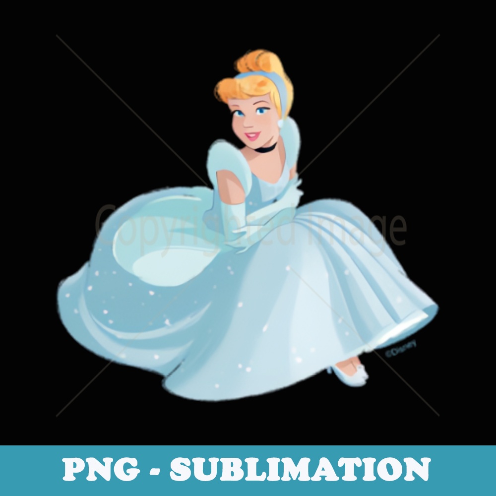 Disney Princess Cinderella Small Print - Exclusive PNG Subli | Inspire ...
