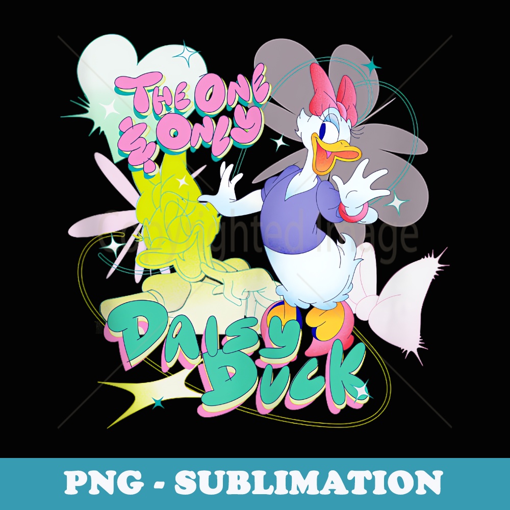 Disney Mickey And Friends The One And Only Daisy Duck Logo - | Inspire ...