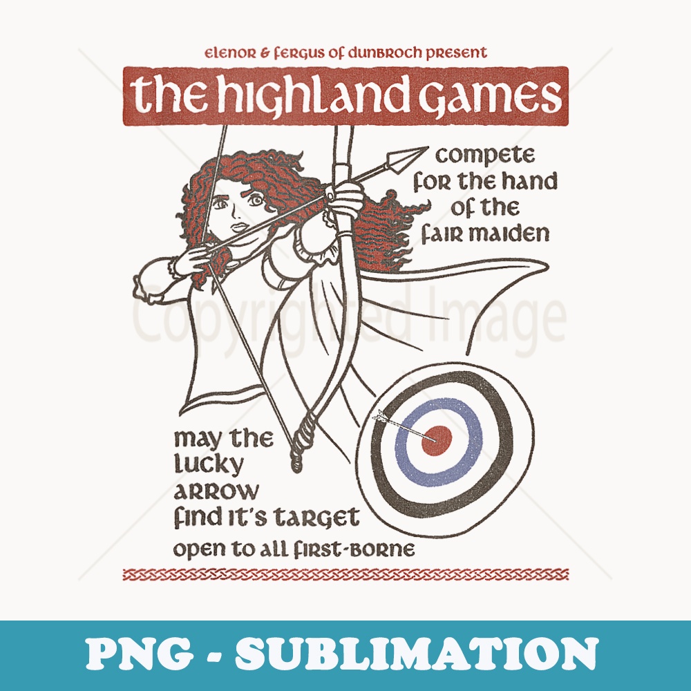 Disney Brave Merida The Highland Games - Unique Sublimation | Inspire ...