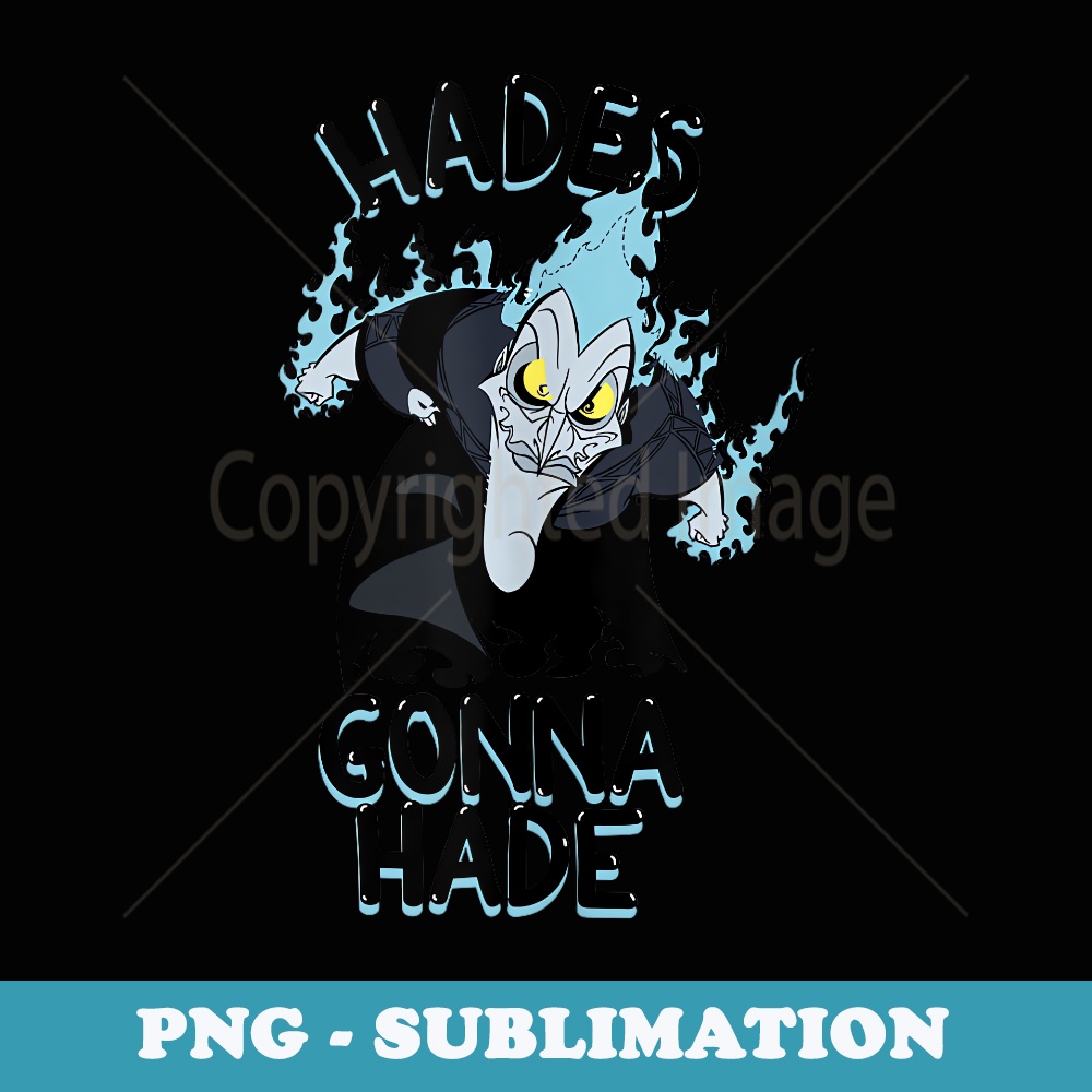 Disney Villains Hades Flames Gonna Hade Big Chest Portrait - | Inspire ...