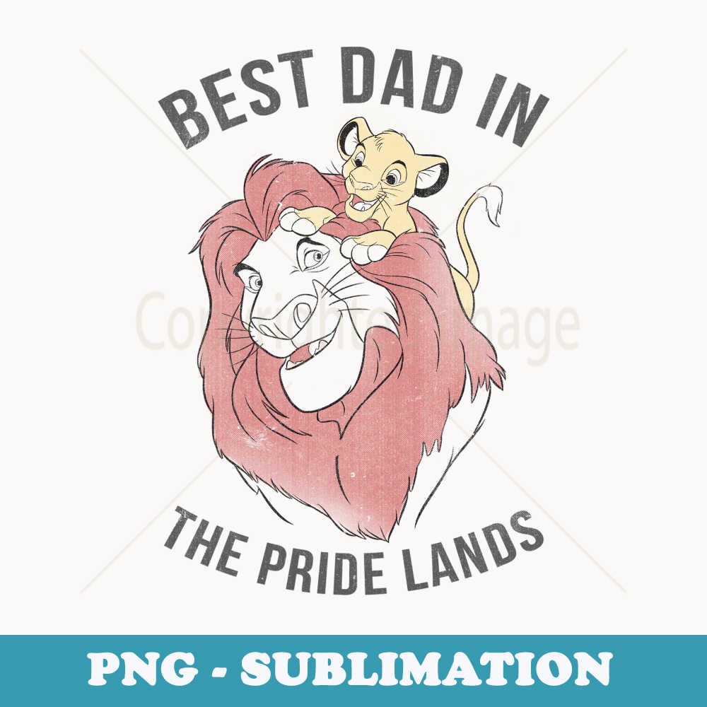 Disney Lion King Simba Mufasa Best Dad - Special Edition Sub | Inspire ...
