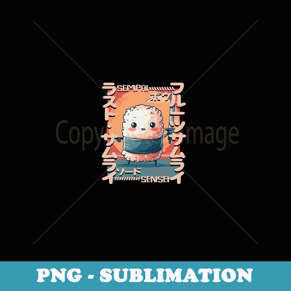 Japanese Samurai Sushi Roll Warrior Ukiyo Sushi Samurai - Su | Inspire ...