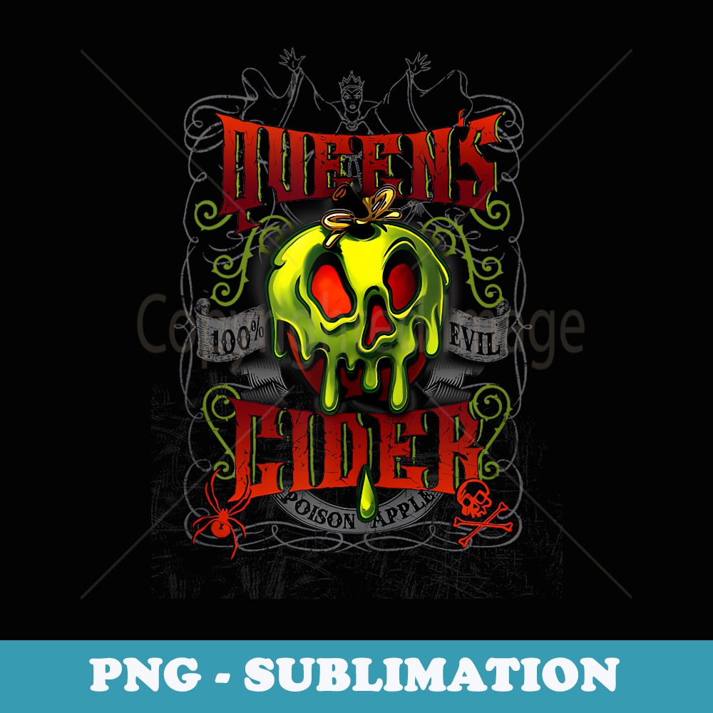 Disney Snow White Queens Cider Poison Apple 100 Evil Logo - | Inspire ...