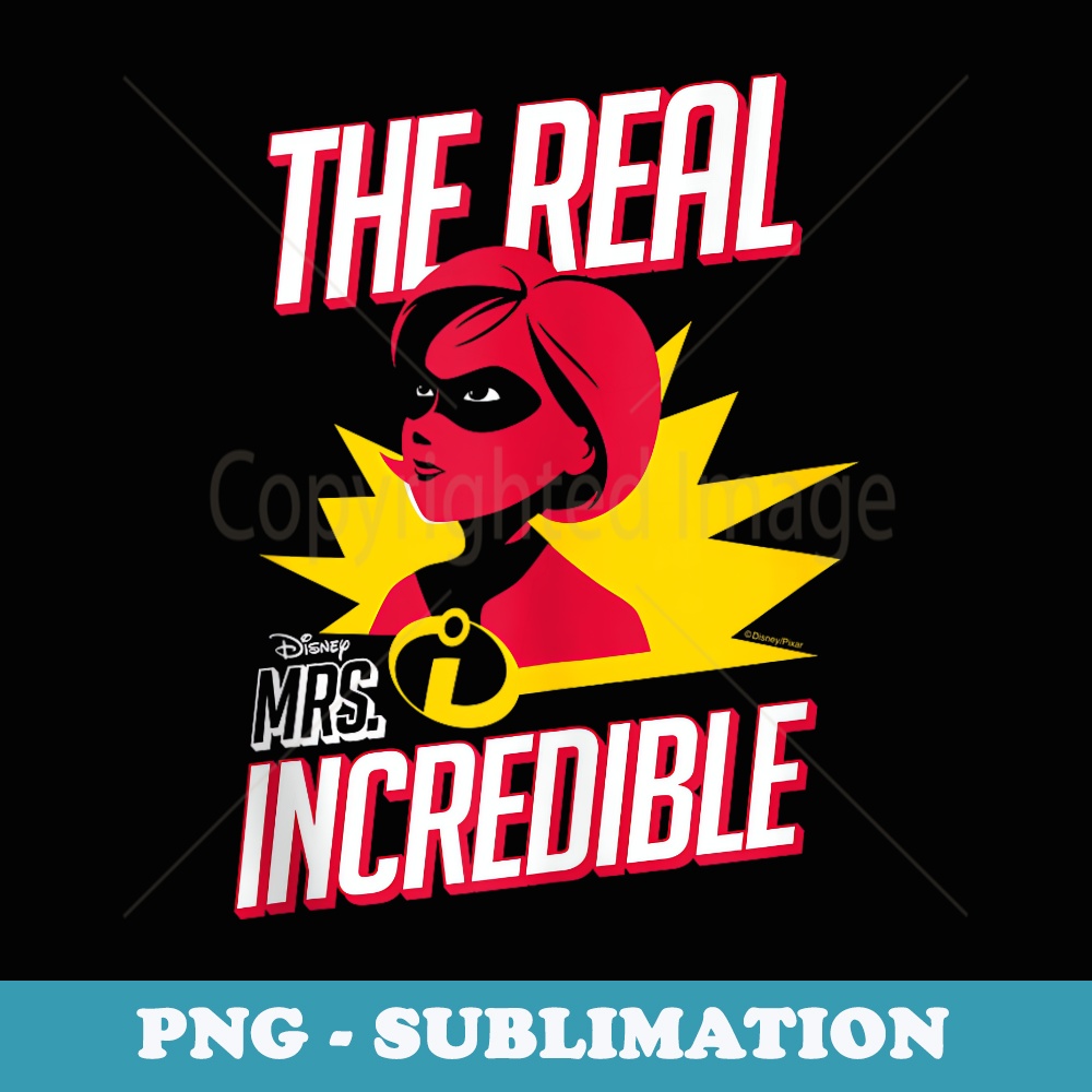 The Incredibles- The Real Mrs. Incredible - PNG Sublimation | Inspire ...