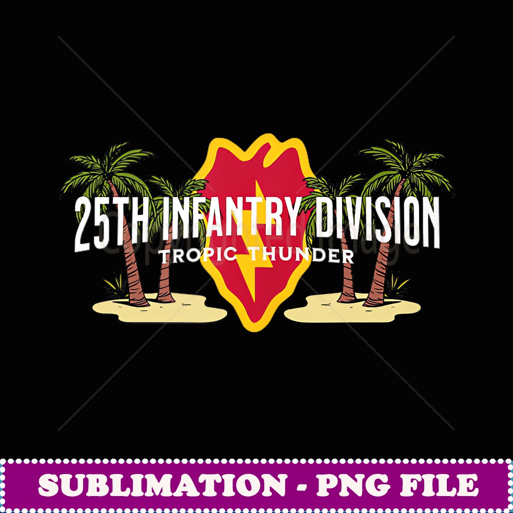 25th Infantry Division Tropic Thunder Palm Trees Veteran - V | Inspire ...