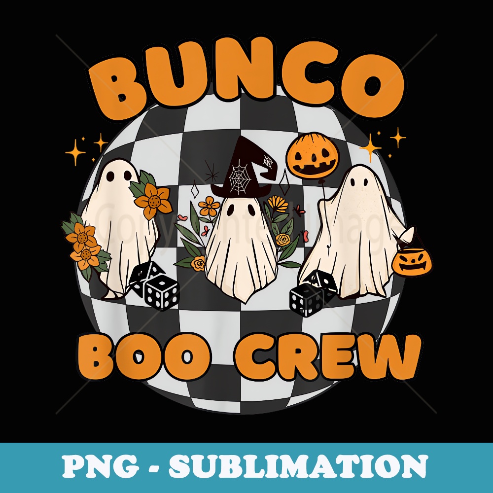 Bunco Boo Crew Bunco Halloween Dice - Digital Sublimation Do | Inspire ...