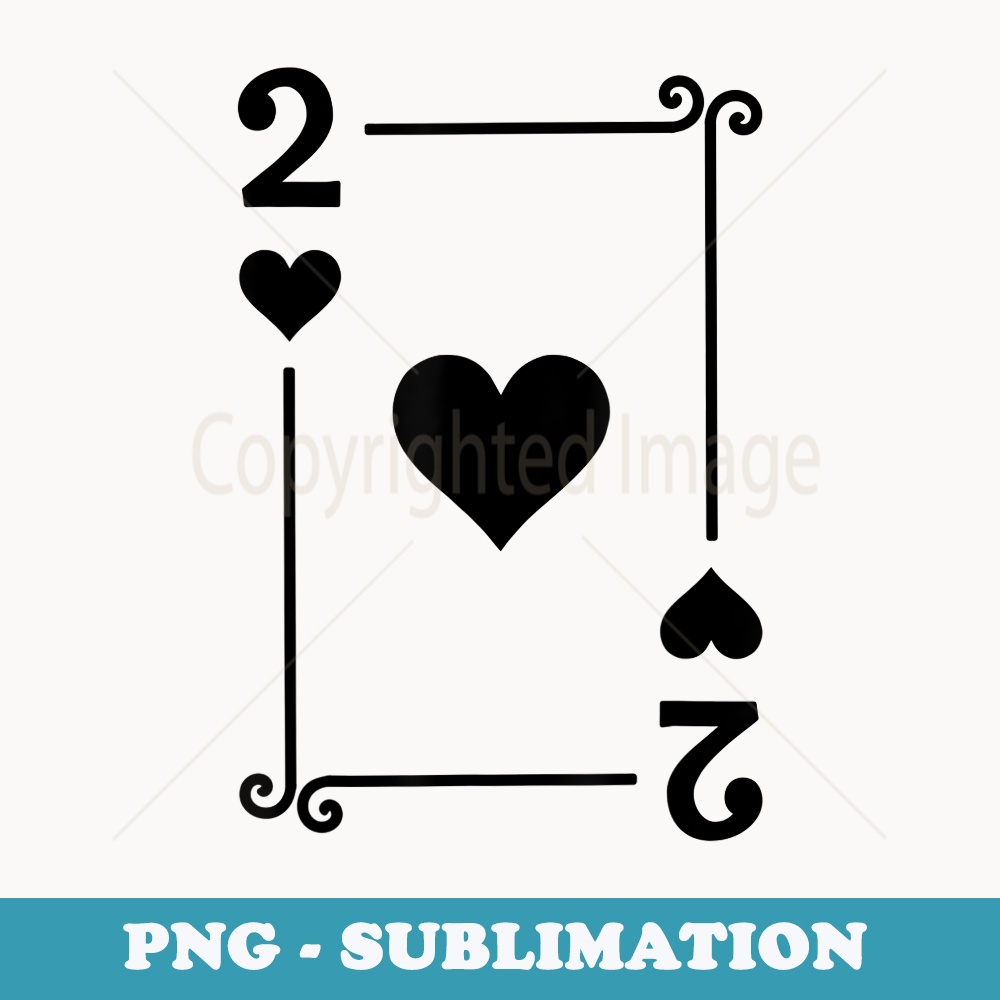 Playing Cards Costume - Two Card - 2 of Hearts | Inspire Uplift
