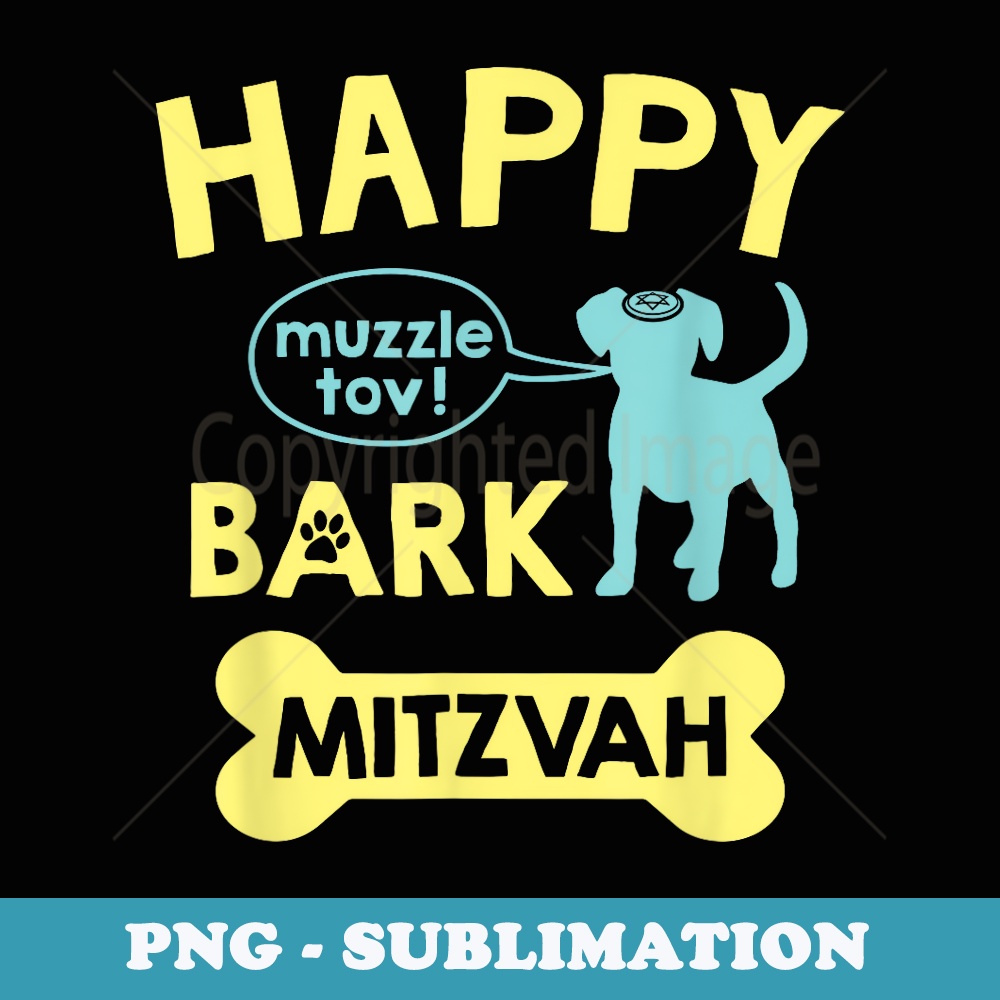 Bark Mitzvah Jewish Dog Lover Happy Bar Mitzvah Funny - Mode | Inspire ...