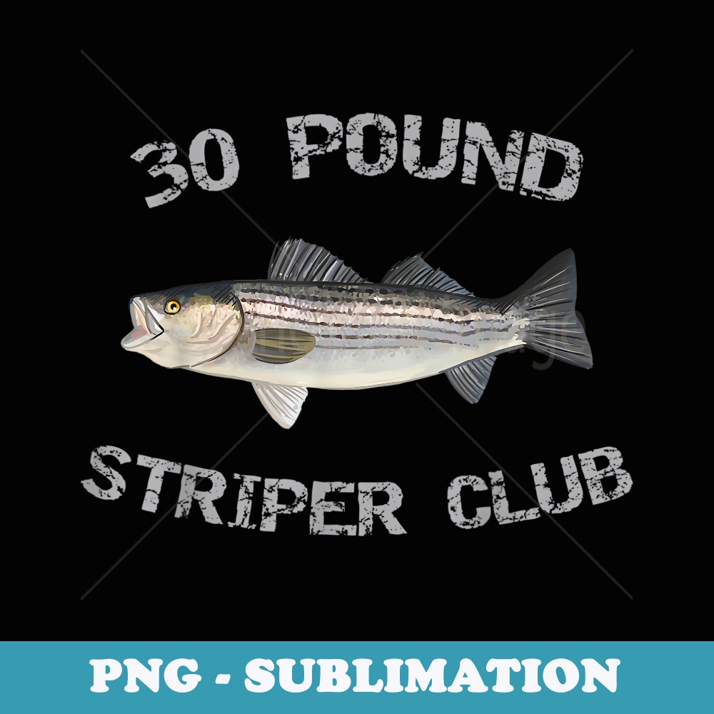 Striped Bass 30 Pound Club Striper Fishing - Instant Sublima | Inspire ...