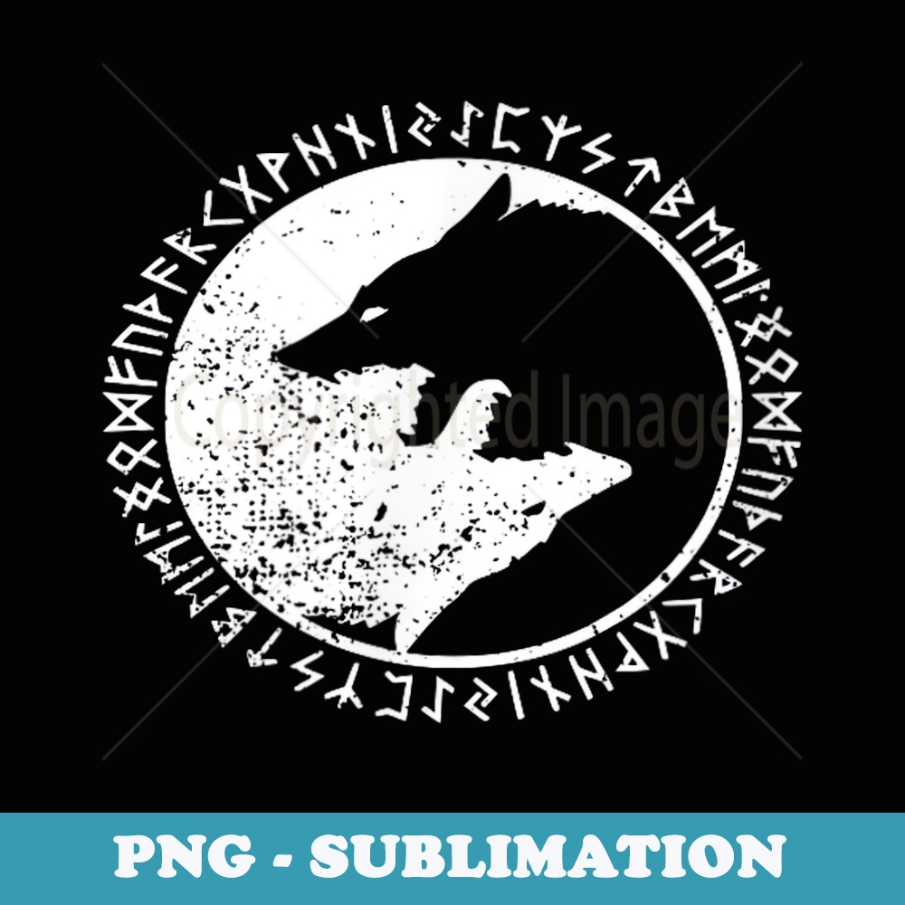 Viking Valhalla Wolf Wolves Odin - Exclusive Sublimation Dig | Inspire ...