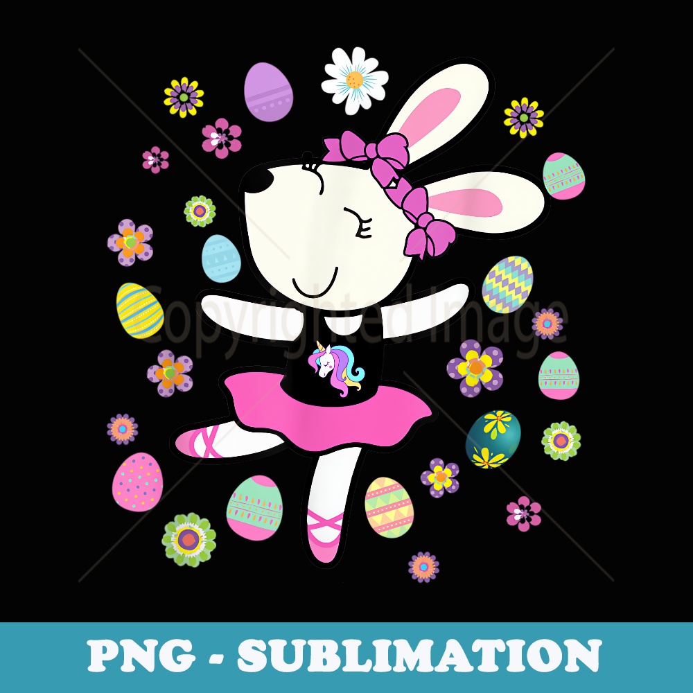 Girls Easter Dancing Ballerina Bunny Rabbit s Eggs - Stylish | Inspire ...