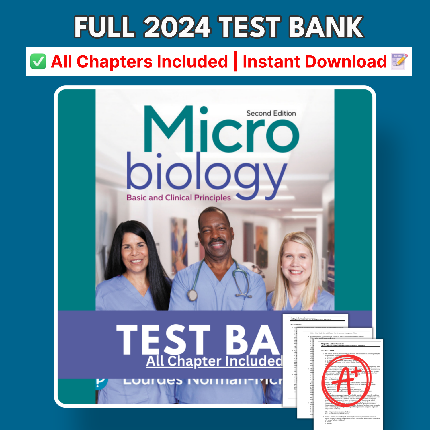 Test Bank Microbiology Basic and Clinical Principles 2nd E - Inspire Uplift