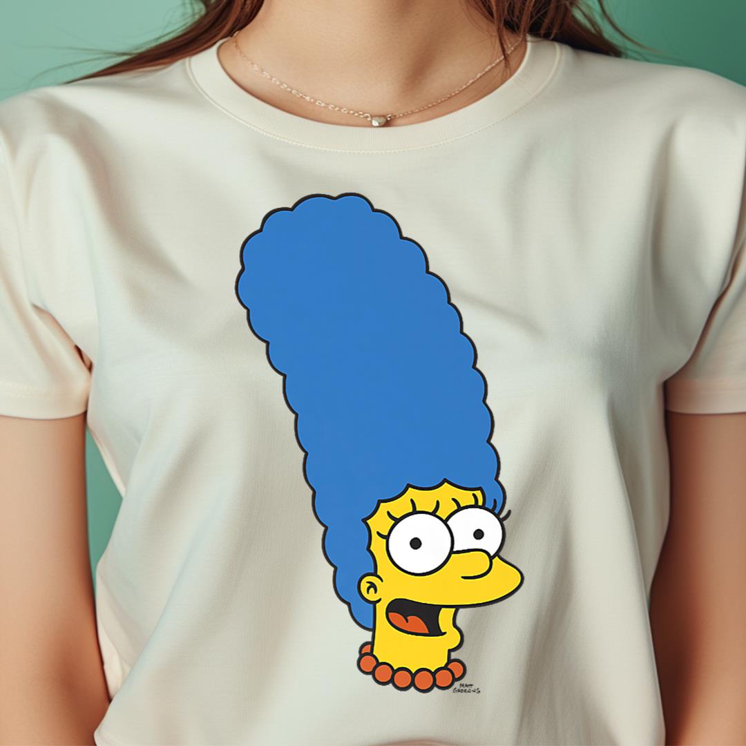 The Simpsons Marge Simpson Big Face PNG, Simpsons PNG, Simps | Inspire ...
