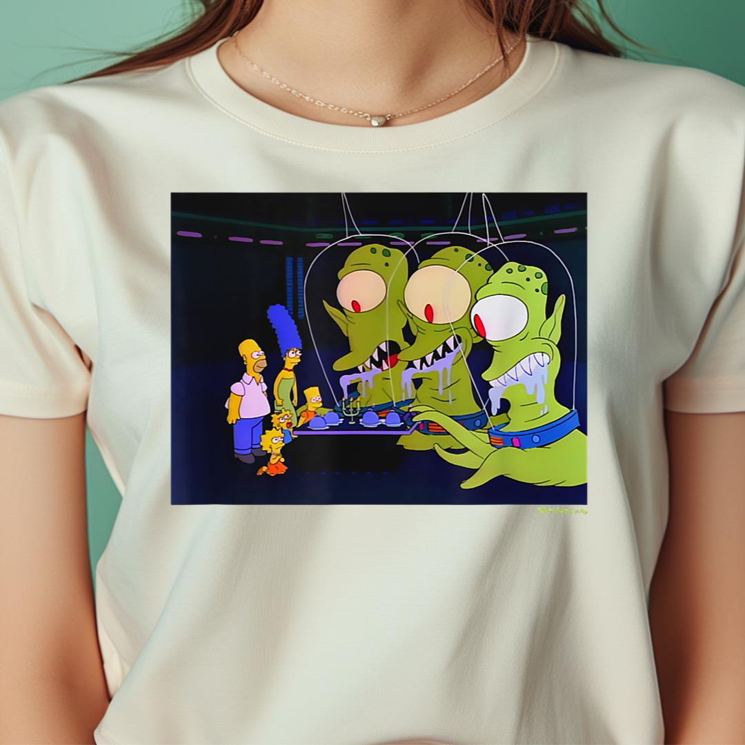 The Simpsons Treehouse Of Horror Alien Halloween PNG, Simpso | Inspire ...