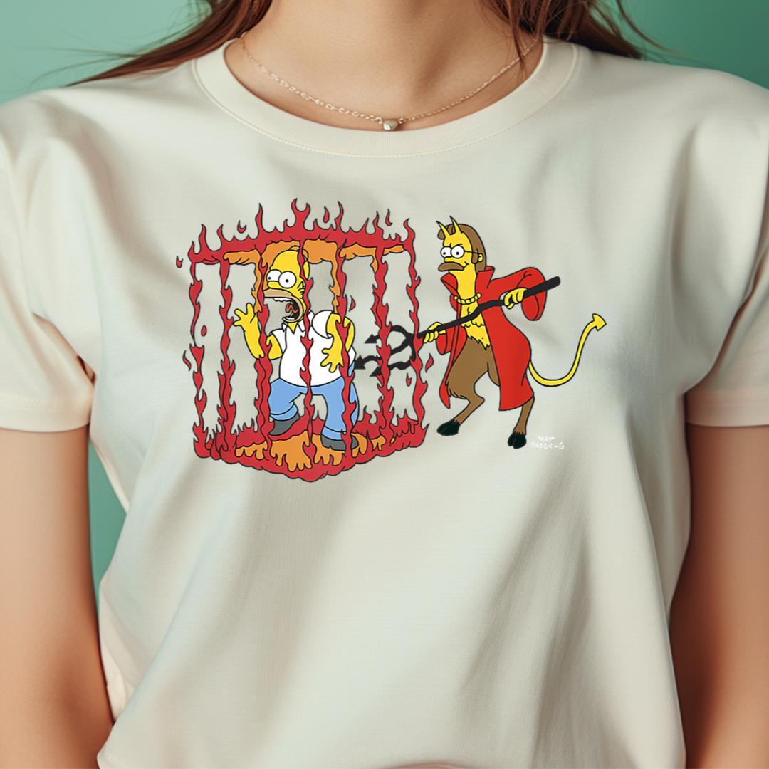 The Simpsons Treehouse Of Horror Devil Flanders Homer PNG, S | Inspire ...