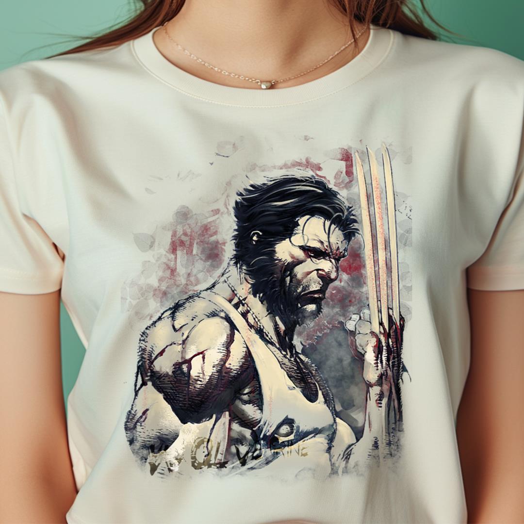 Marvel Wolverine Blood Steel Logan Profile PNG, Wolverine PN - Inspire ...