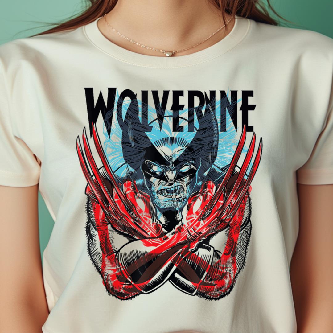 Marvel X-Men Mutant Wolverine Claws X-Ray Retro PNG, Wolveri - Inspire ...