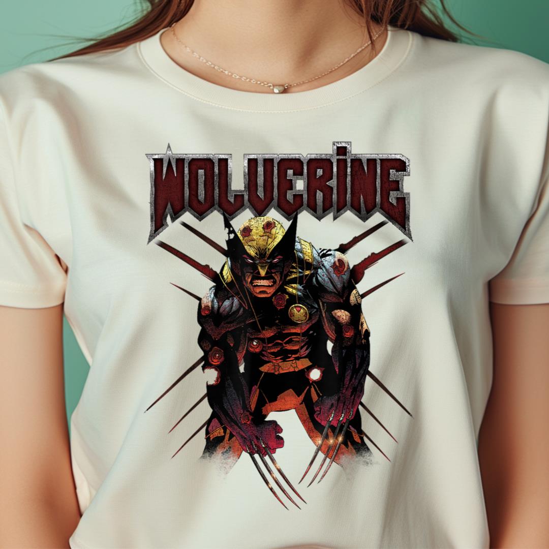 Marvel X-Men Wolverine Epic Regenerative Rock Tee PNG, Wolve - Inspire ...