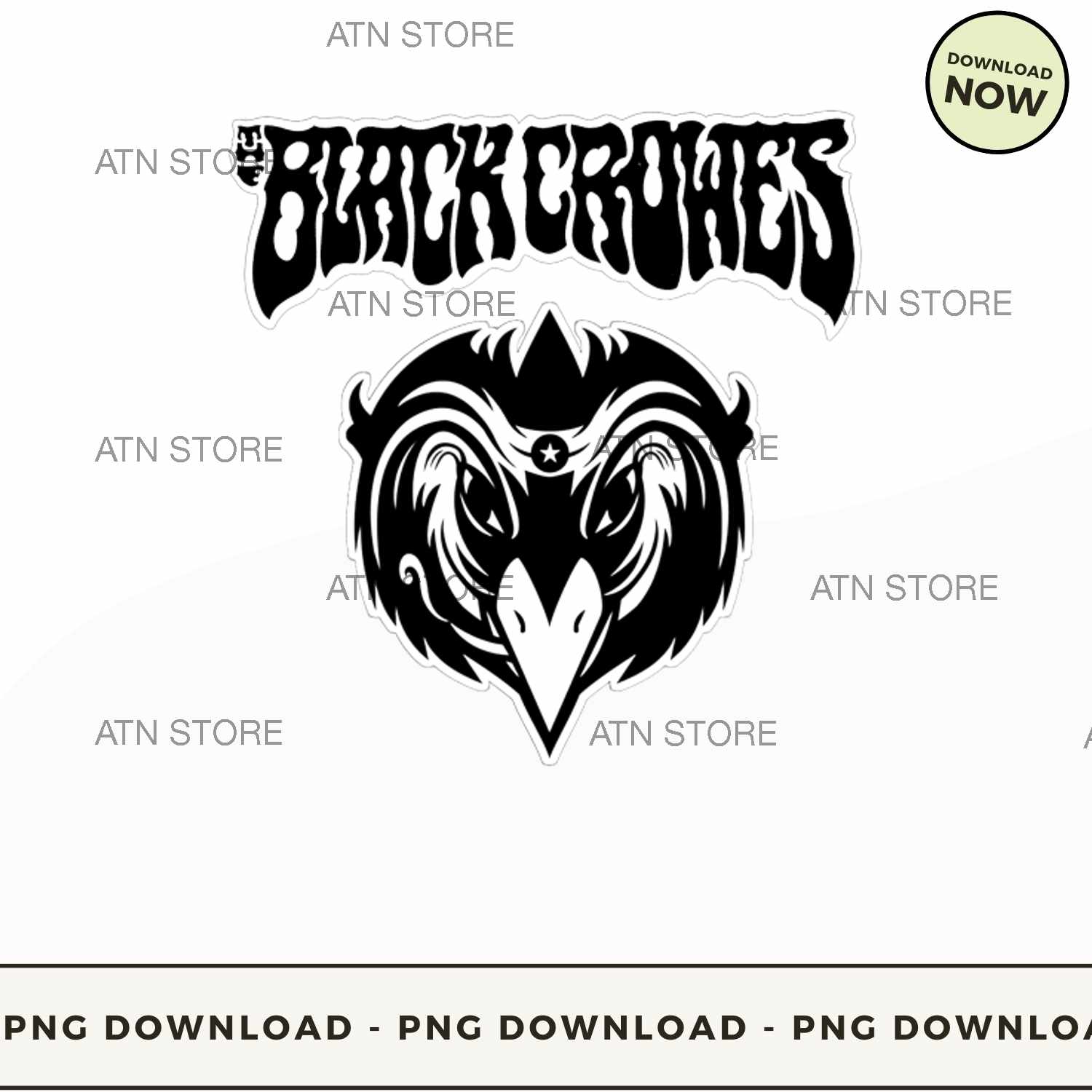 BK The Black Crowes 11 High-quality PNG Instant Download, AT | Inspire ...