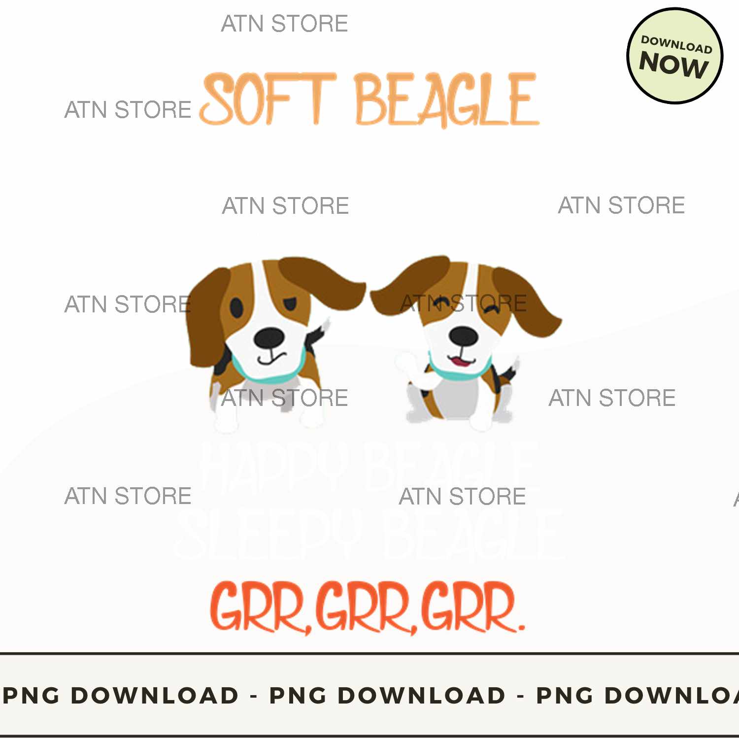 Short beagle nursery rhyme 76 High-quality PNG Instant Downl | Inspire ...