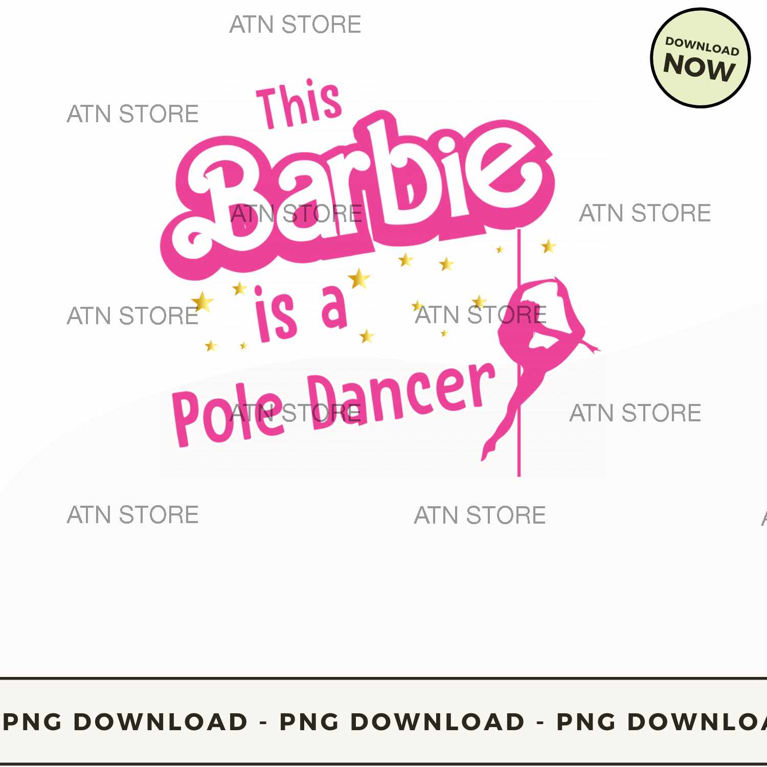 THIS BARBIE IS A POLE DANCER 70 High-quality PNG Instant Dow | Inspire ...